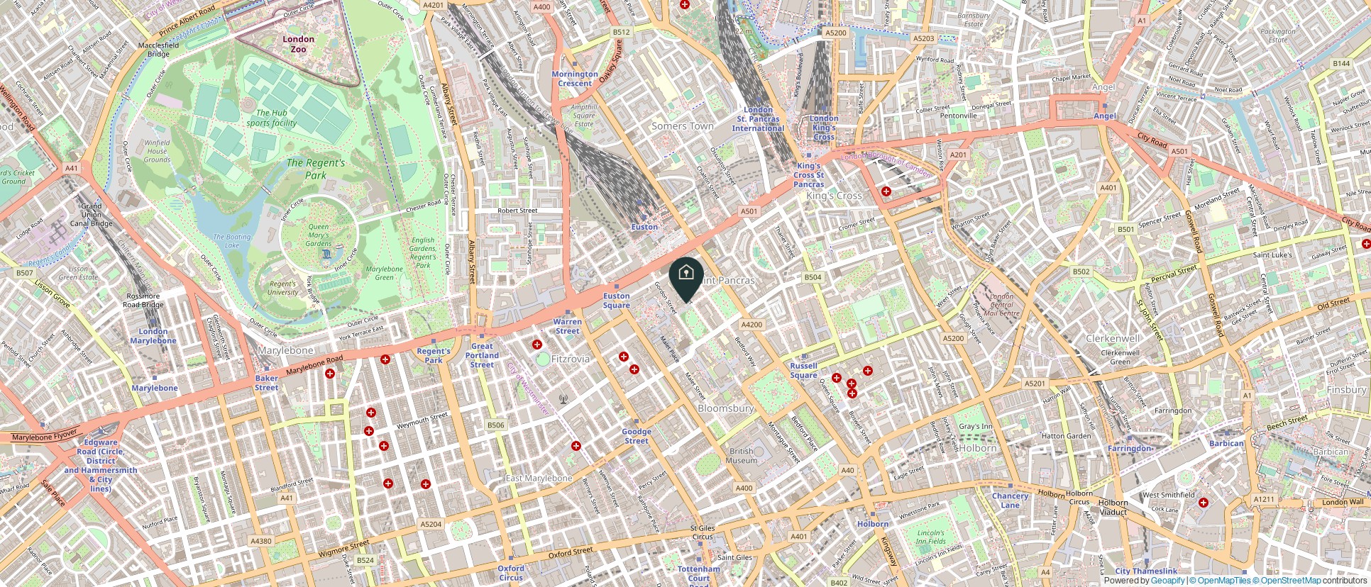 WC1H, Taviton Street, London - 1 bed flat/apartment | Private Landlords
